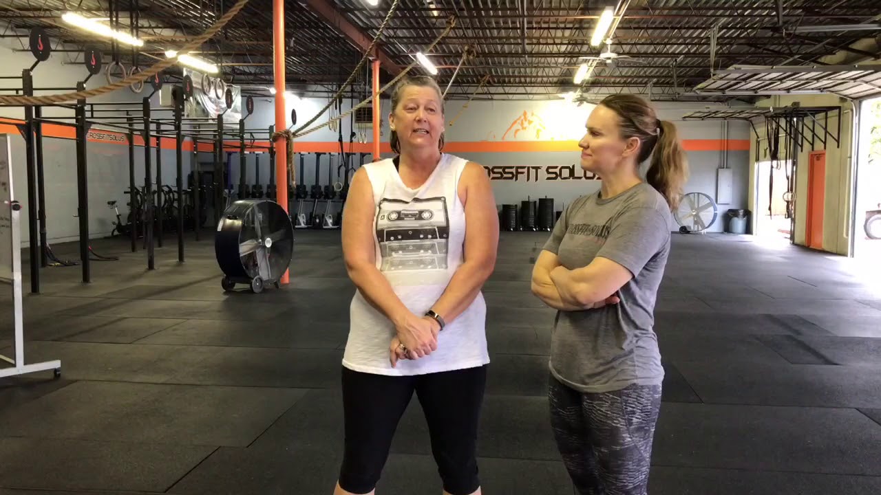Mary's over 50 and loving CrossFit - YouTube