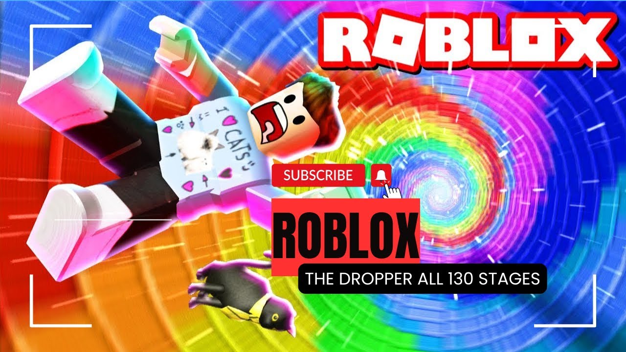 Roblox The Dropper Obby ALL 130 Stages - YouTube