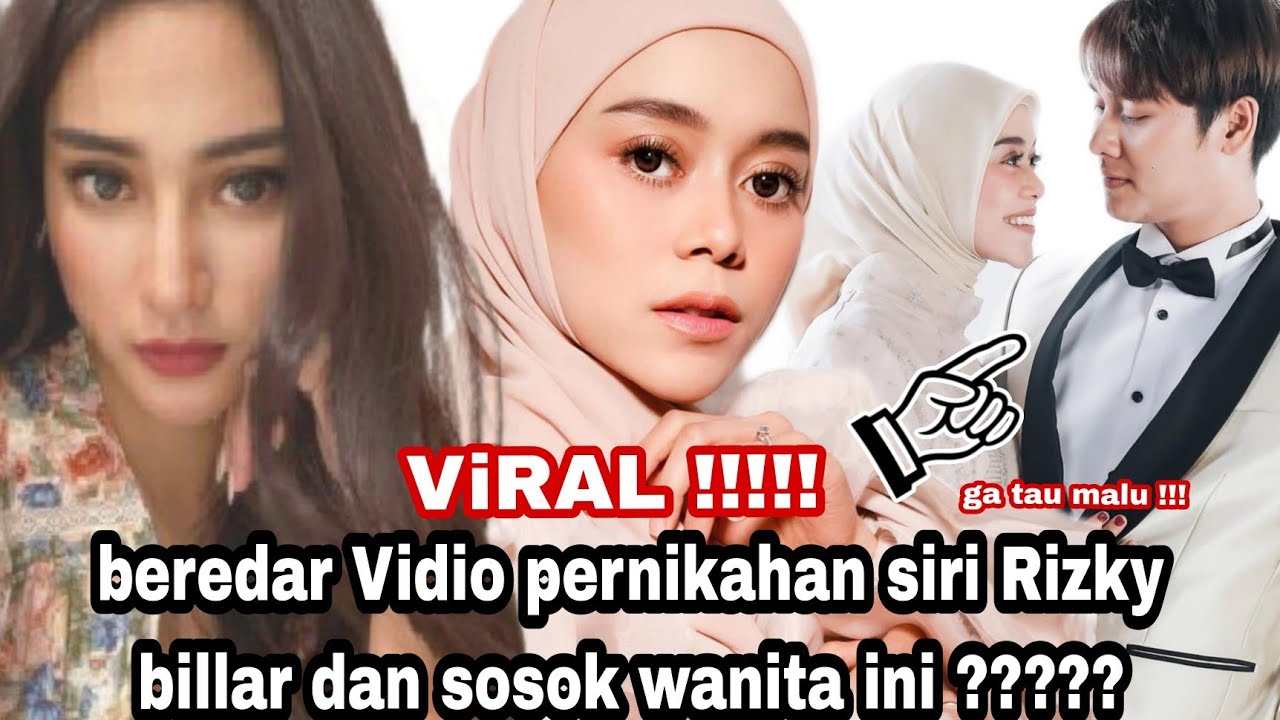 VIRAL !!!!! beredar Vidio pernikahan siri Rizky billar dan sosok wanita ini ???? - YouTube