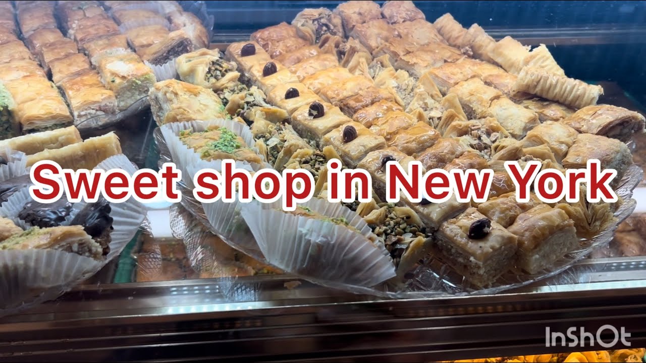 Sweet shop, Queens New York - YouTube
