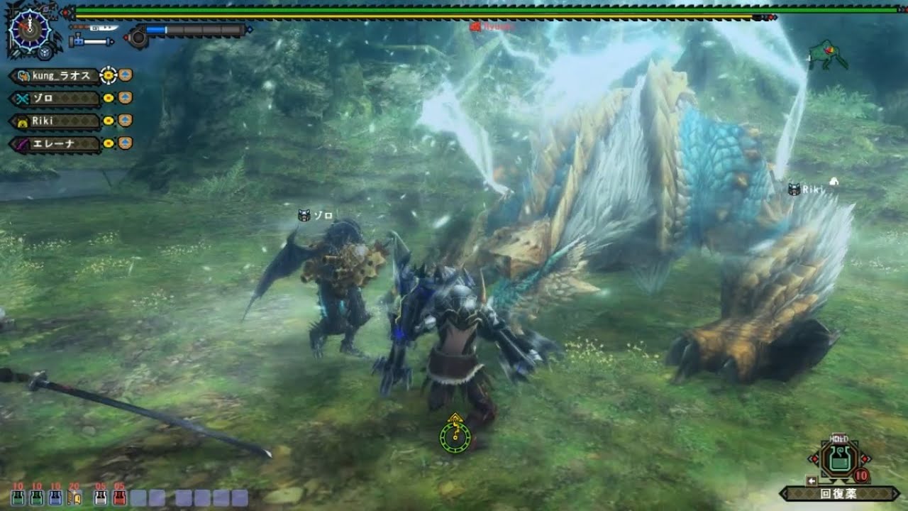 【MHFG】High Grade Edition HR100 "Zinogre"/【MHFG】 HR100 ジンオウガ - YouTube