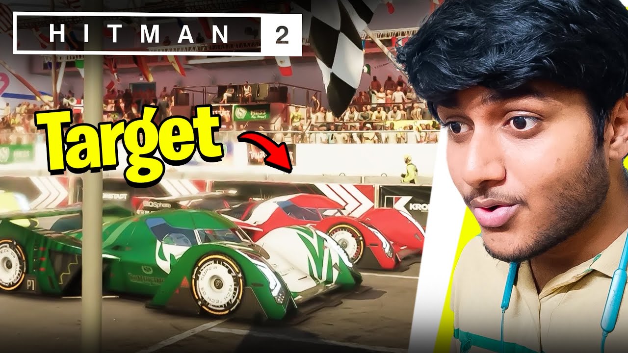 Killing a Racecar Driver in Hitman | Hitman 2 Part 2 - YouTube