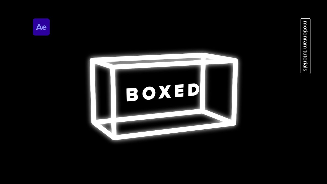 Box Title Animation in After Effects Tutorial - YouTube