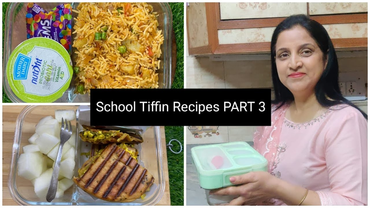 6 New Tiffin Recipes for kid's Lunchbox | Lunchbox Series - Part 3 ...