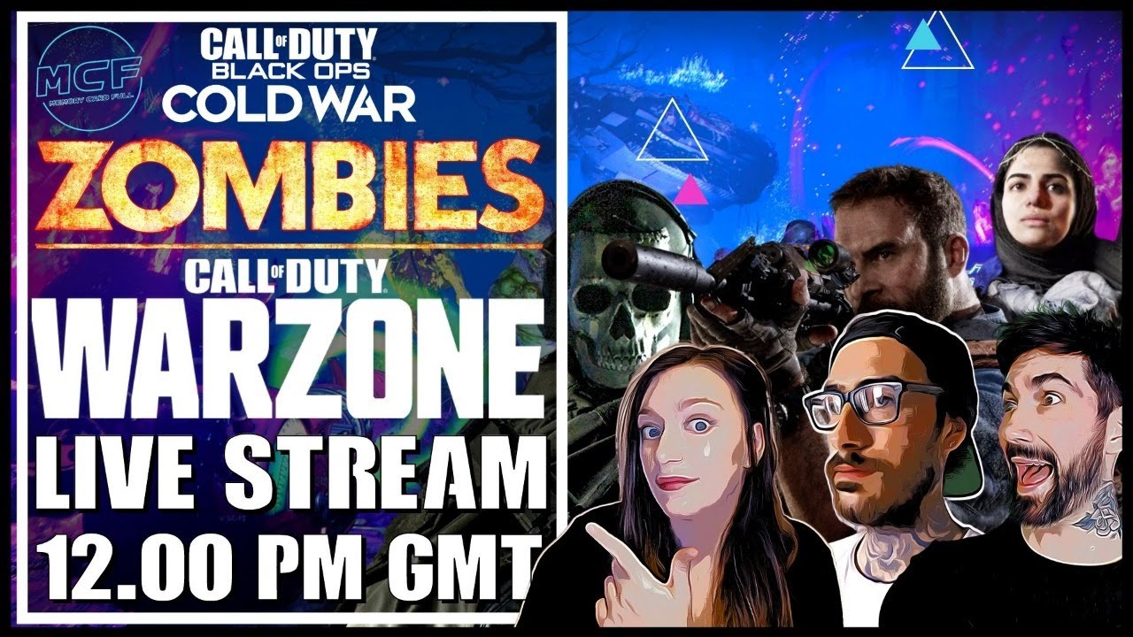 Call of Duty Black ops Cold War Zombies/Call of Duty Warzone Gameplay ...