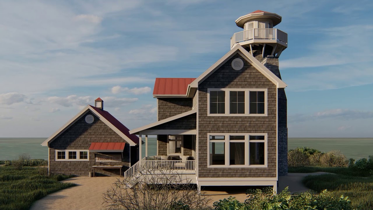 Lighthouse Beach House Plans For Homes Beach House Plans: Modern