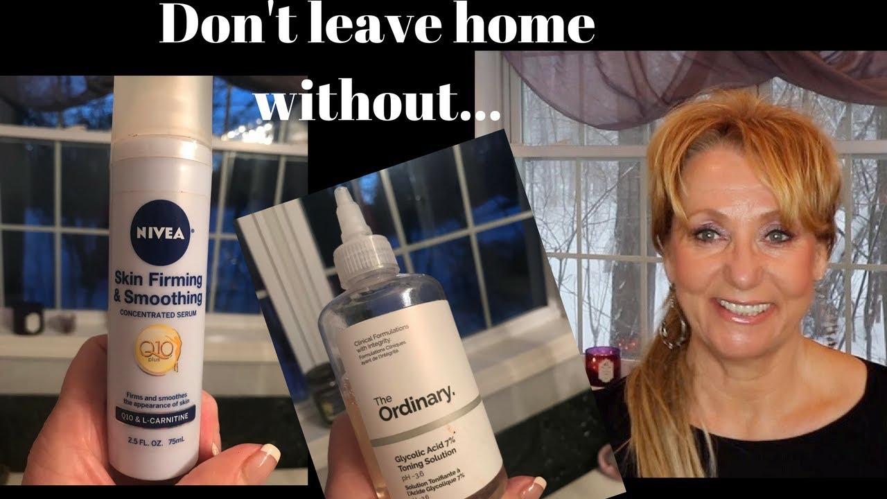 Mature Skin Care While Traveling Retin A Nivea Sixty Plus Youtube