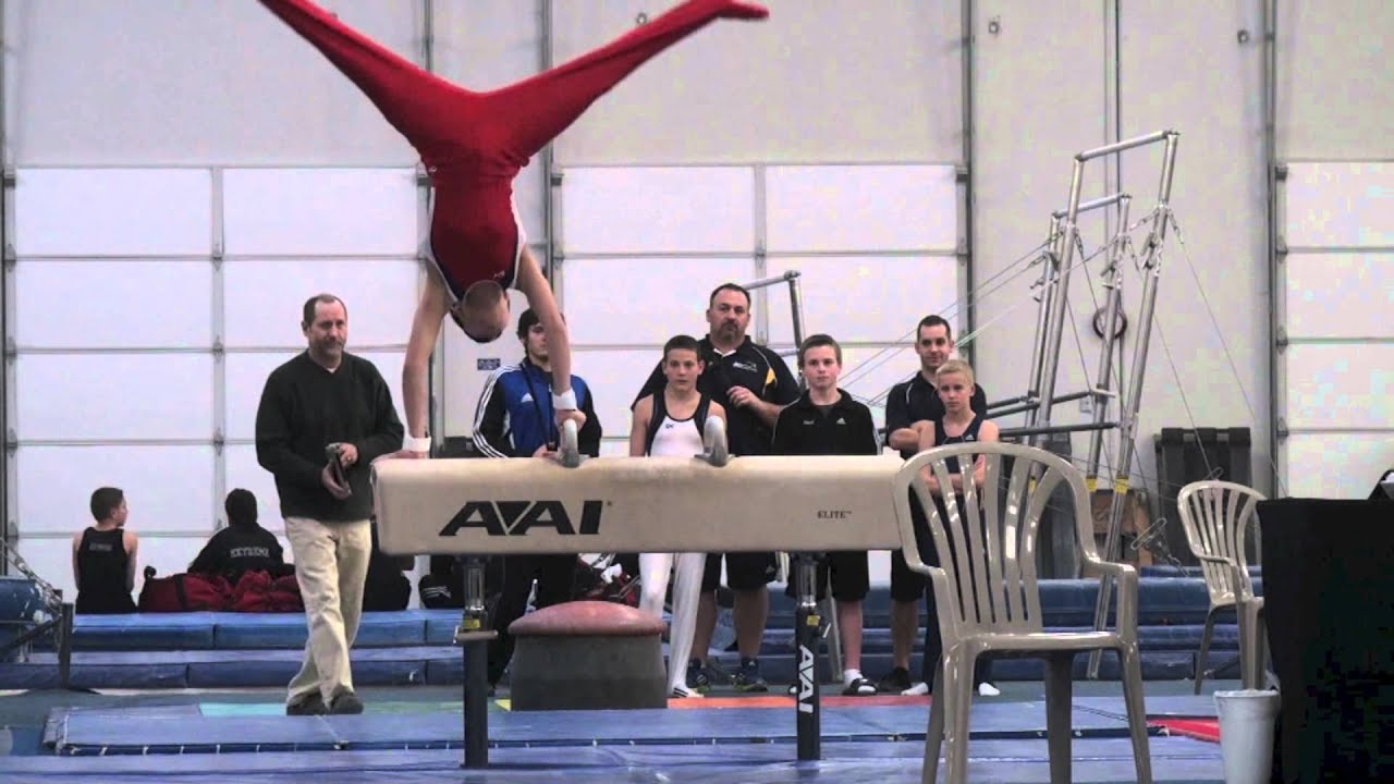 Brandon Ngai 2013 Mas Watanabe Invite Pommel Horse 1st Place - YouTube