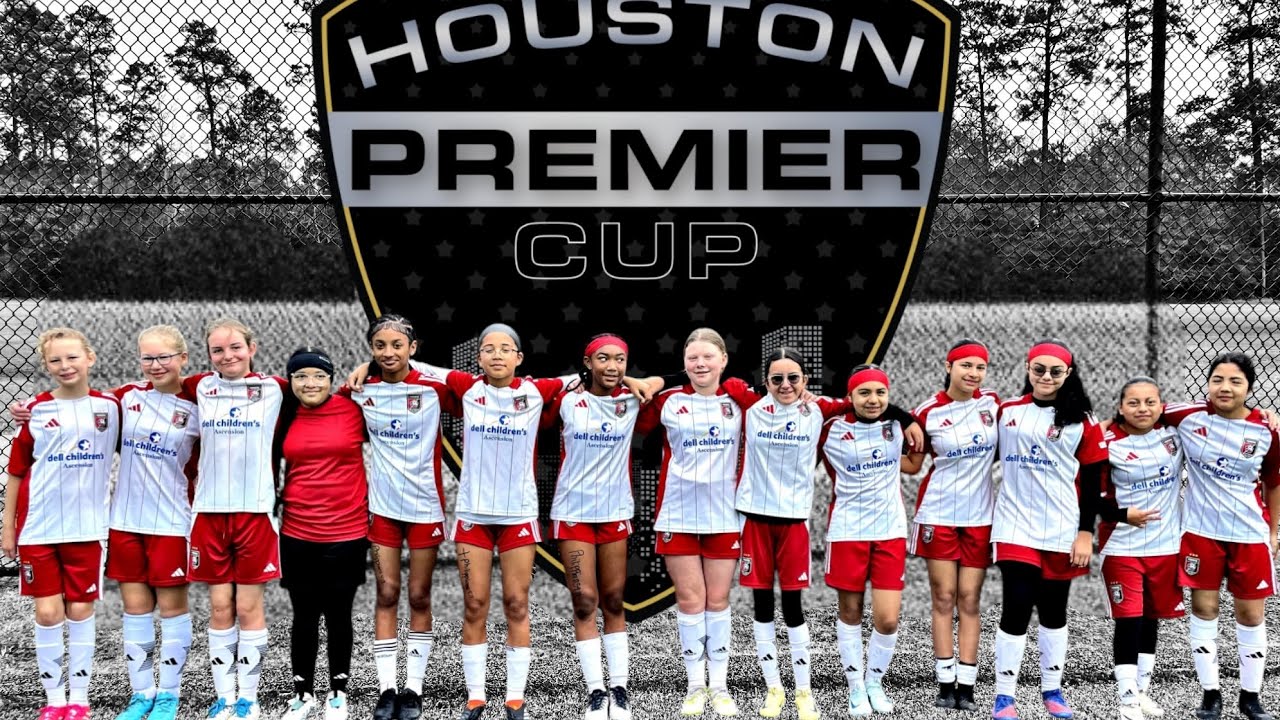 Lonestar CTX 12G Red, Houston Premier Cup VS Pearland Soccer Club PSC 12G Select. win 4-0. - YouTube