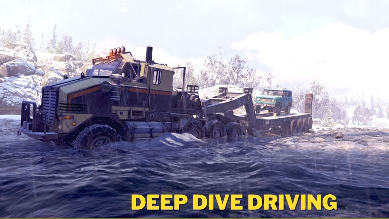 Deep Dive Driving - Snow Runner - YouTube