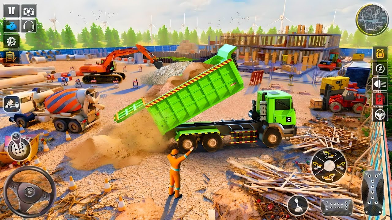 Highway Construction Simulator - Heavy Dump Truck Driver - Android ...