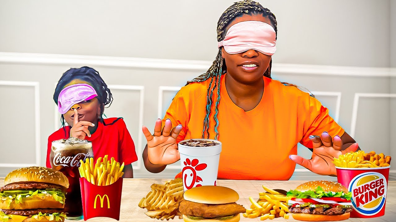 Guess the Fast Food Challenge – We Weren’t Ready for This! - YouTube