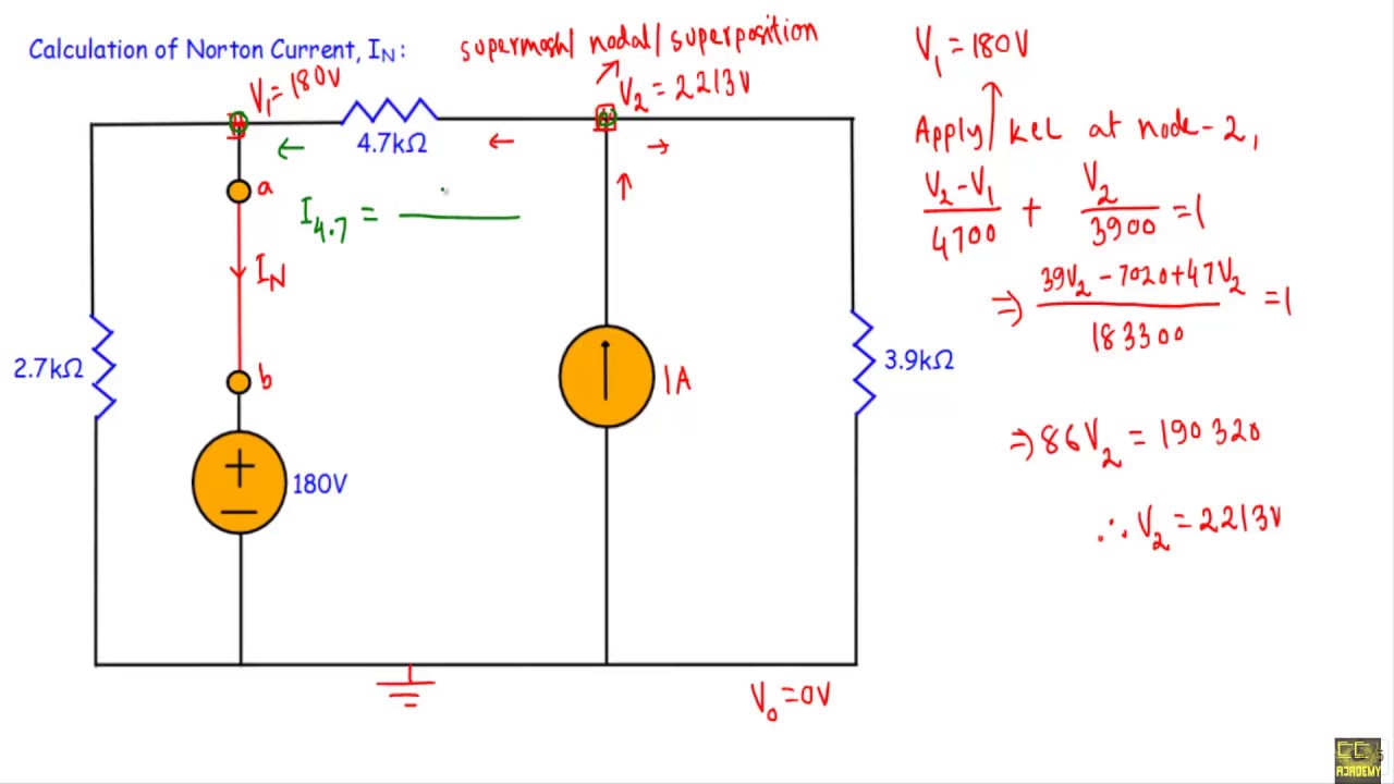 Norton Circuit : Example 4 (with simulation) - YouTube