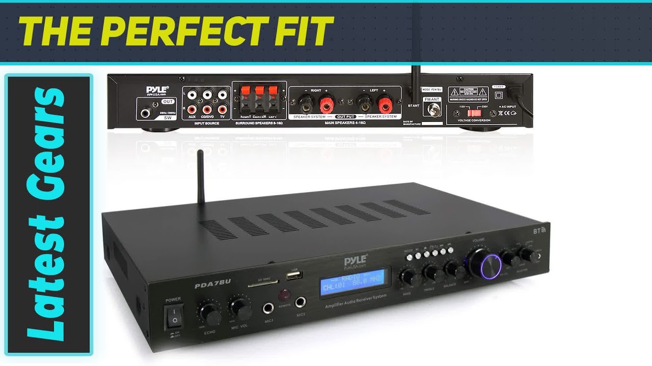 Unleashing the Pyle 5 Channel Rack Mount Bluetooth Receiver - A ...
