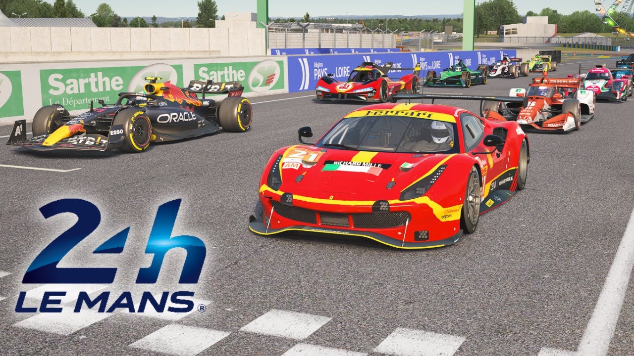 WEC vs F1 vs INDYCAR vs F2 vs F3 vs FORMULA E vs SUPER FORMULA at 24 ...