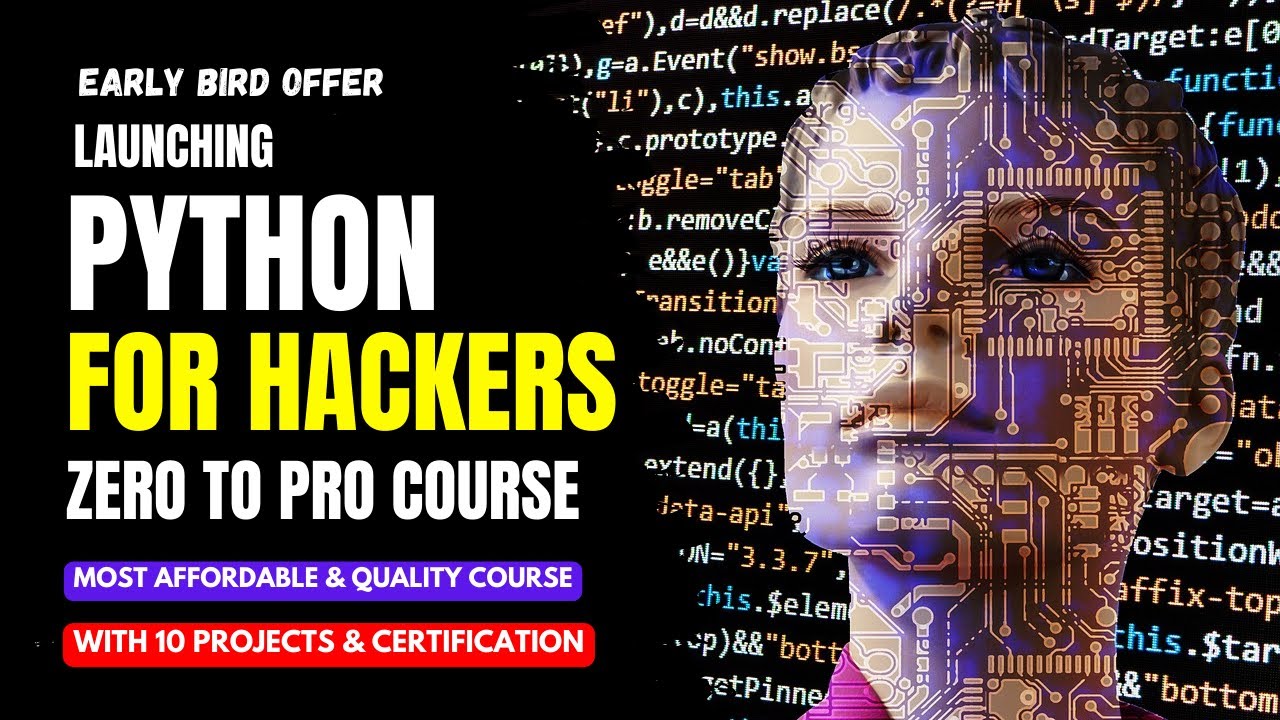 Python For Hackers Course Announcement Early Bird Offer For First 50 Hindi Youtube