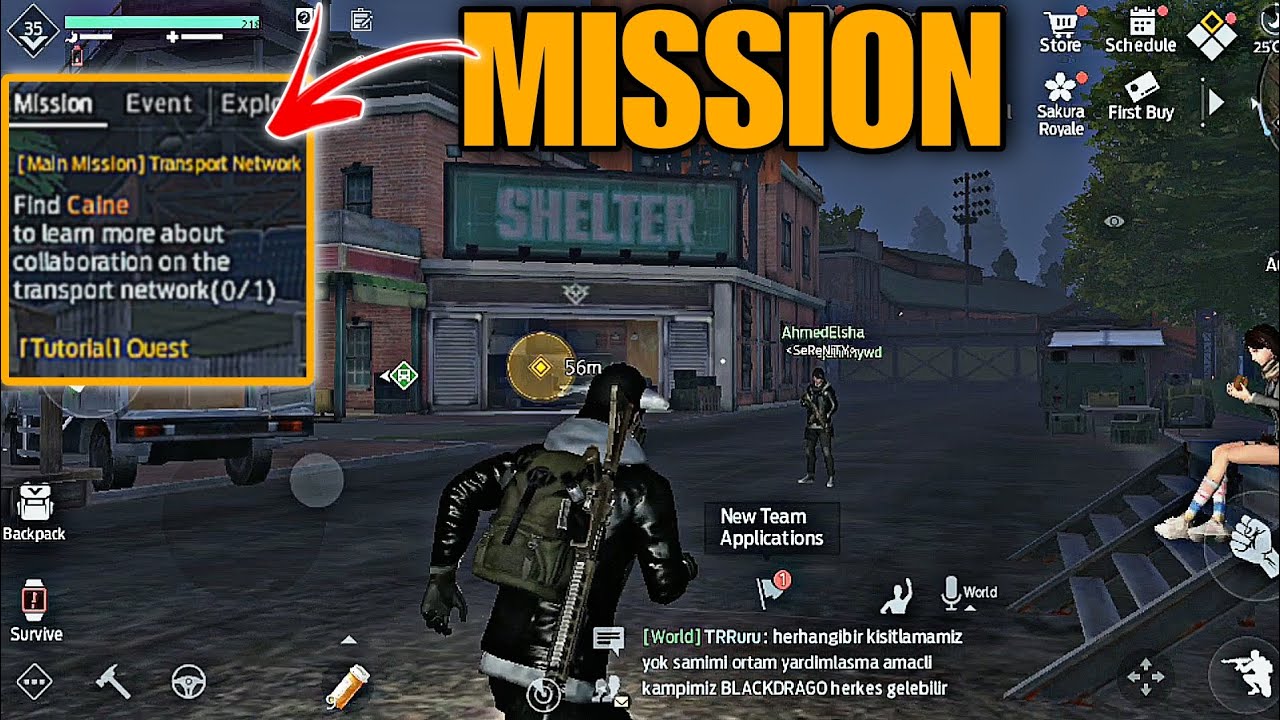 Transport Mission | Find Caine Mission | Reach Level 30 Mission ...
