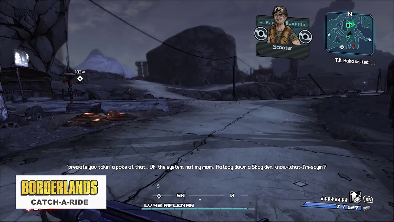 Borderlands: Catch A Ride - YouTube
