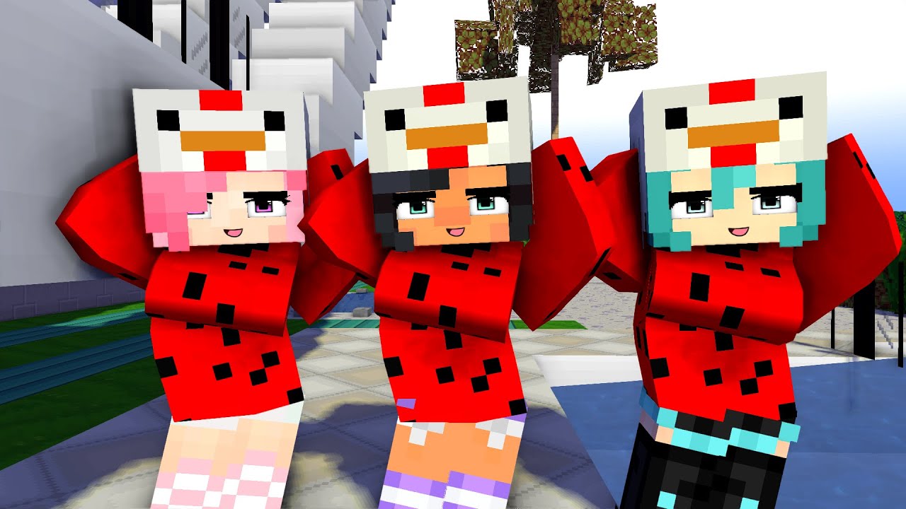 chicken wing cute poi poi first meet lady bug aphmau and friends ...