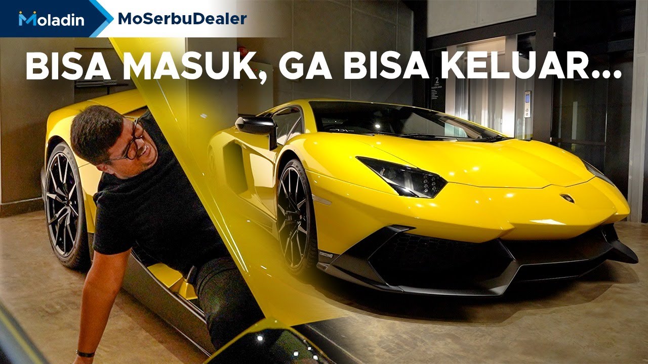 Challenge Keluar Masuk Lamborghini dan Ferrari di TDA Luxury Toys, Mike ...