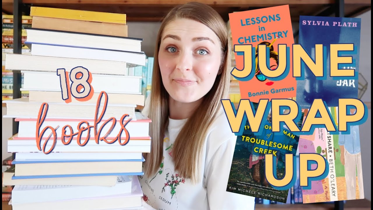 JUNE READING WRAP UP // lots of average books - YouTube