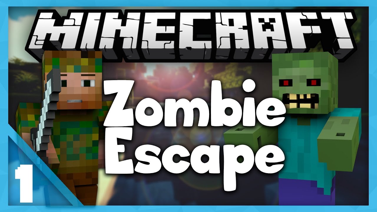 Minecraft Mini-Game | Zombie Escape ep. 1 w/ZestyOranges and ...