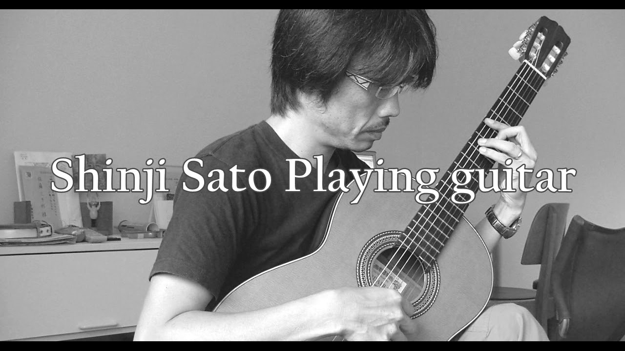 shinji sato playing guitar - YouTube