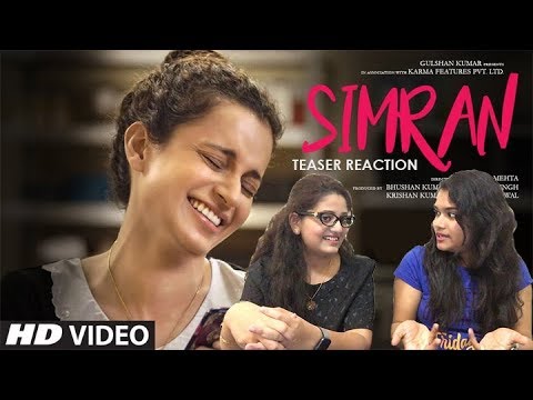 Simran Official Trailer Reaction by Sadia & Shahi | Kangana Ranaut ...