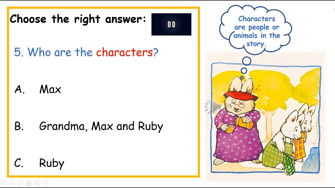 Let's play a game about "A Big Fish for Max" - YouTube