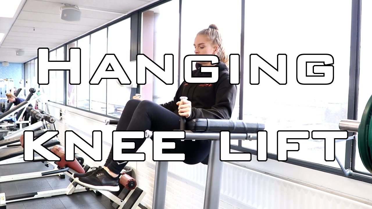Hanging knee lift - ACLO fitness - YouTube