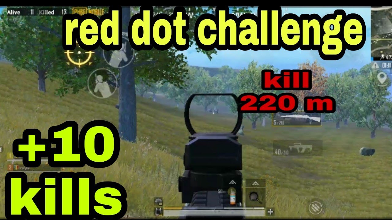 Red dot challenge - YouTube