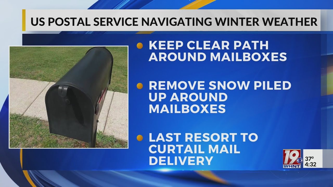 U.S. Postal Service Navigating Winter Weather | Jan. 18, 2024 | News 19 ...