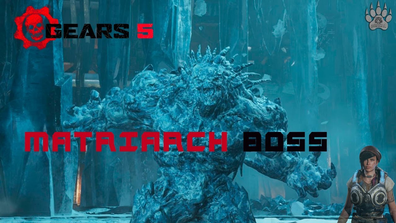 Gears 5 matriarch Boss - YouTube