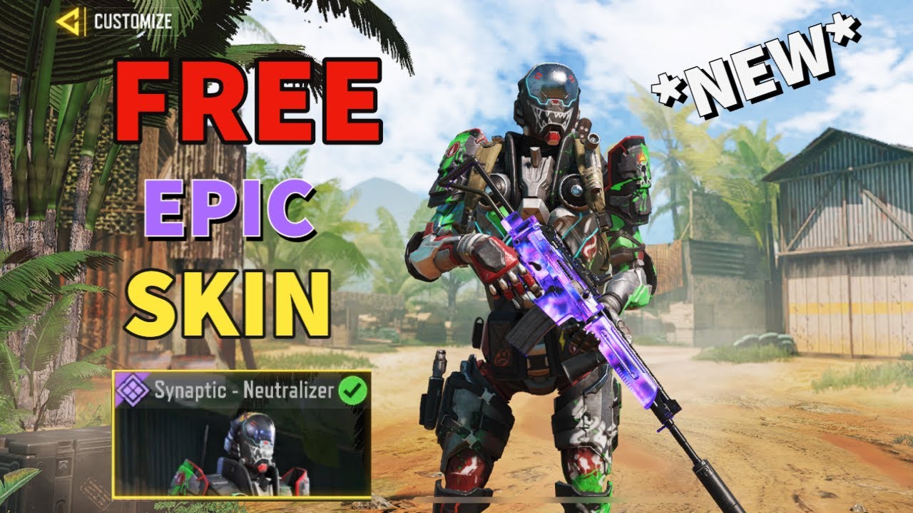 *NEW* SYNAPTIC SKIN |CODM| - YouTube