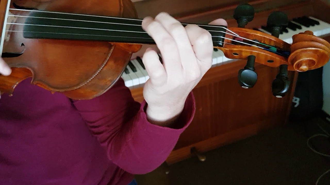 ABRSM Violin Grade 2 Scales and Arpeggios Demo A major Scale Lesson 5 ...