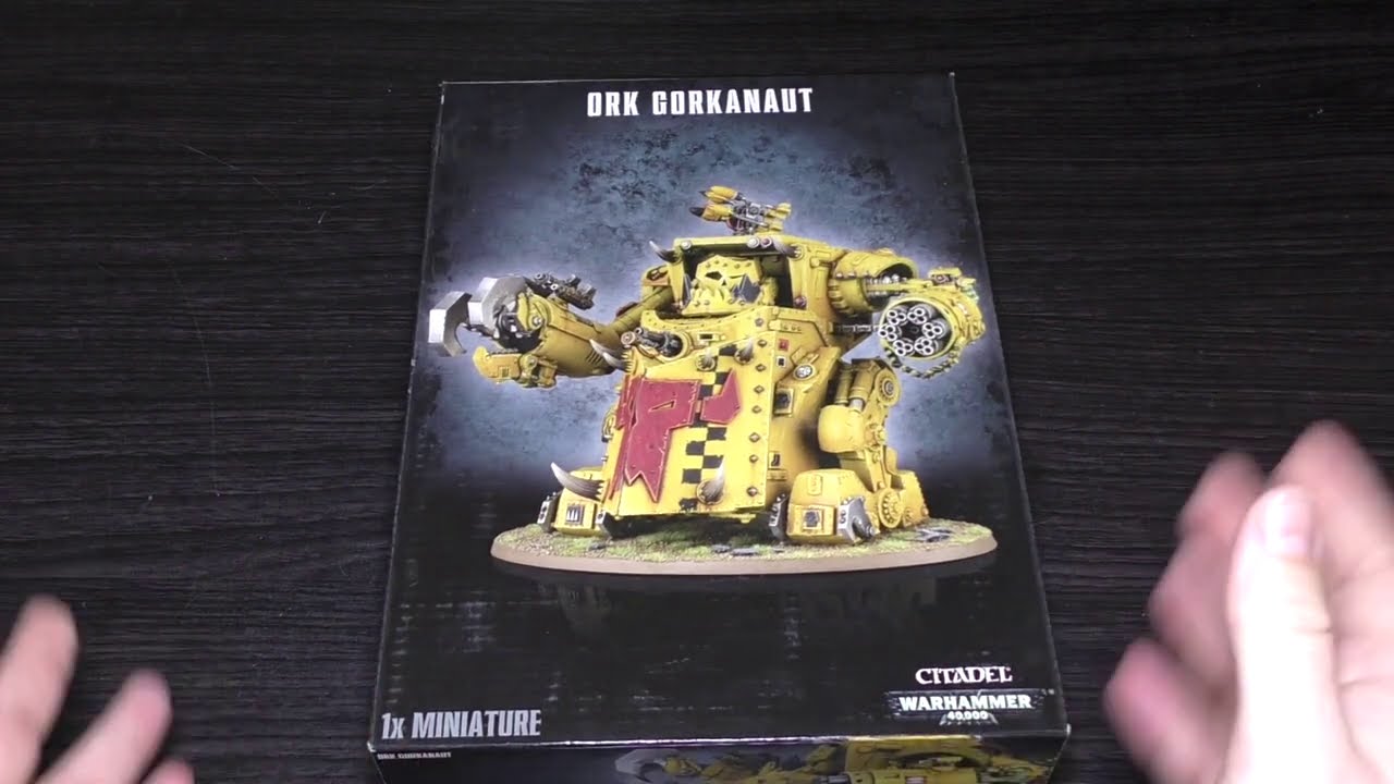 ORKS - Gorkanaut/Morkanaut - Unboxing (WH40K) - YouTube