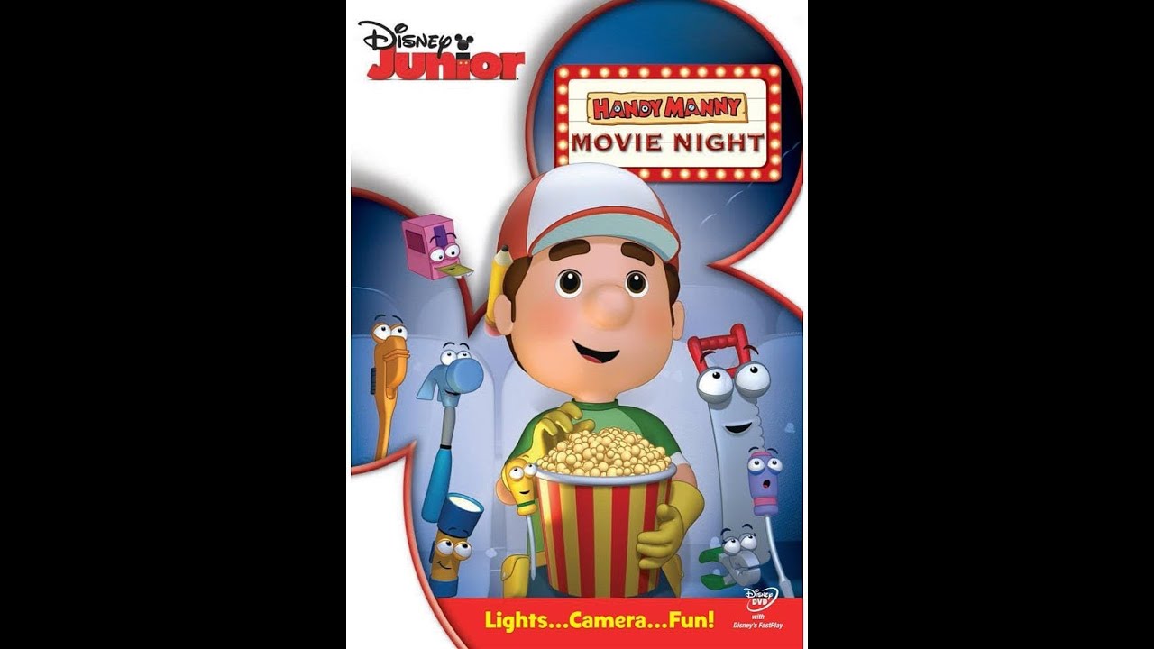 Handy Manny Movie Night 2006 DVD Opening - YouTube