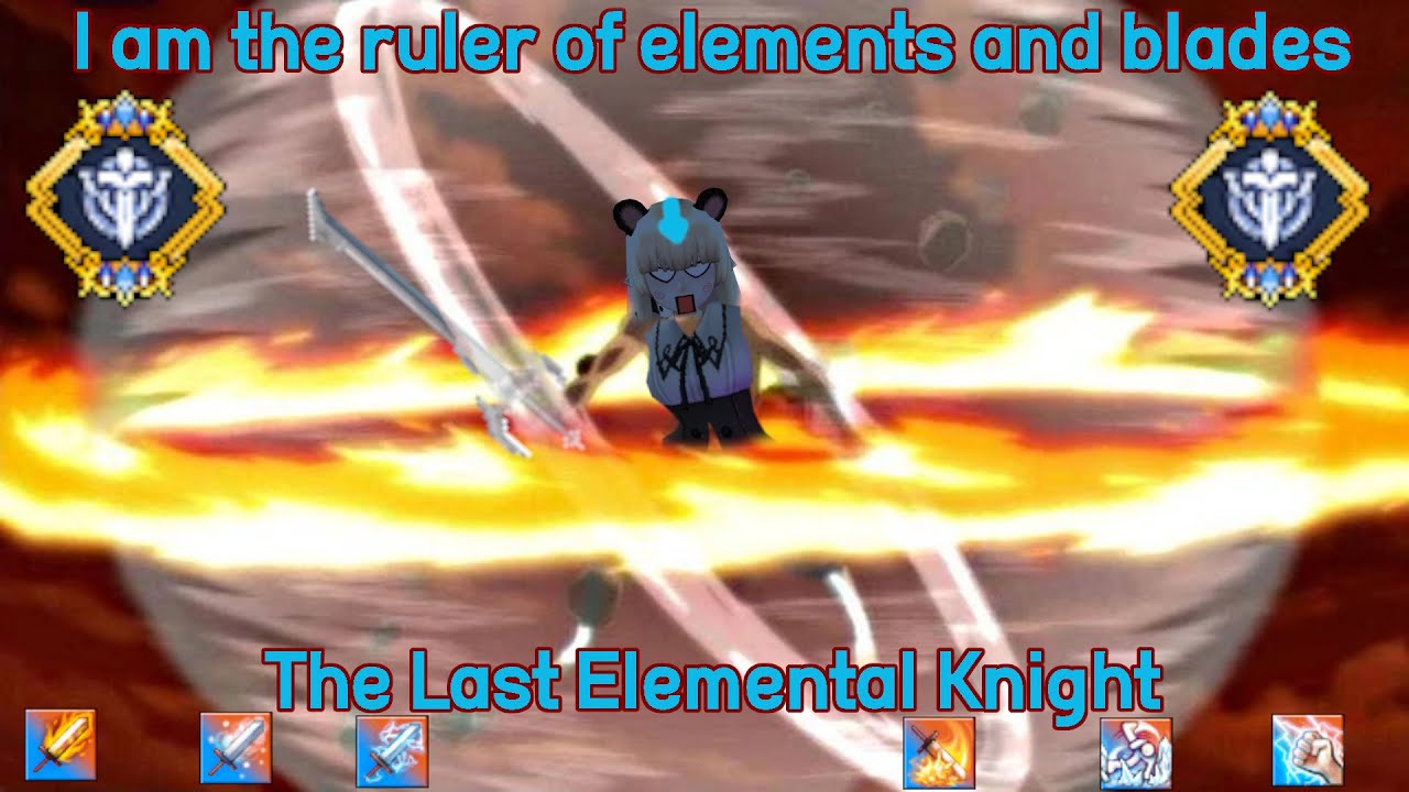 Mabinogi Elemental Knight Skill Test 2h and 1h - YouTube