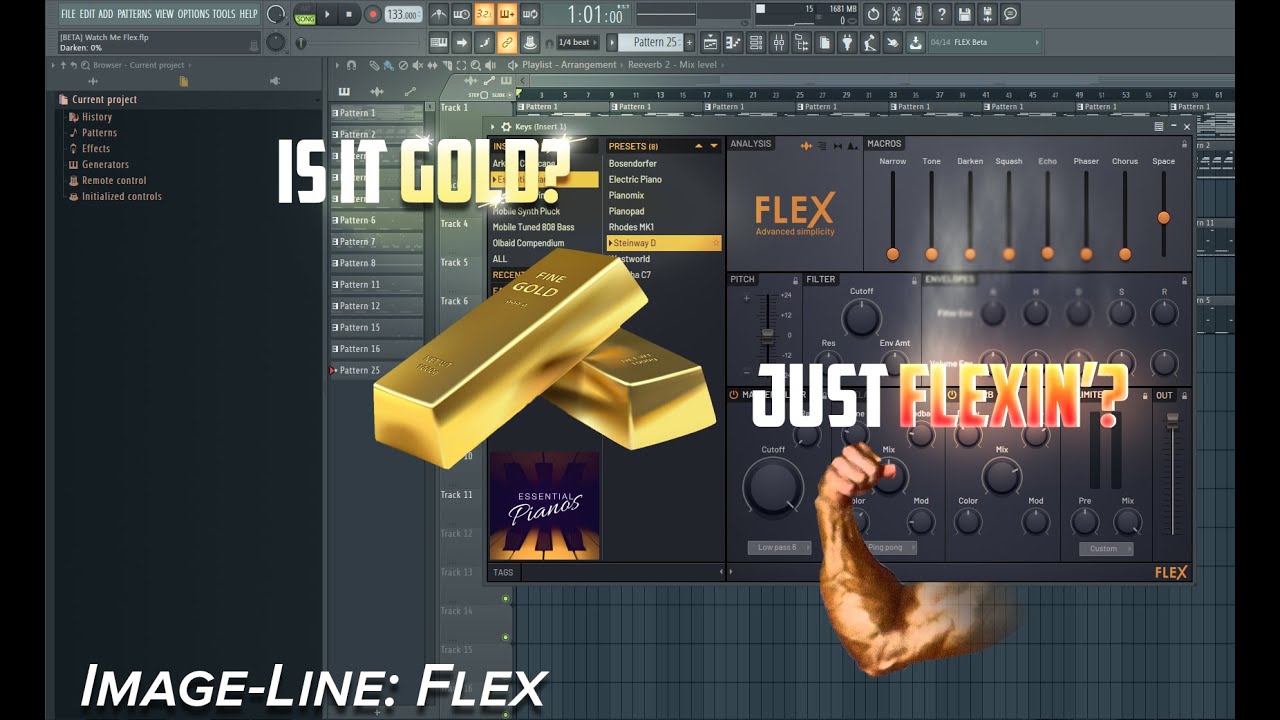 Image-Line Flex: Is it gold or are they Flexin - YouTube