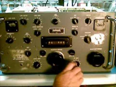 Collins R390A Demo - YouTube