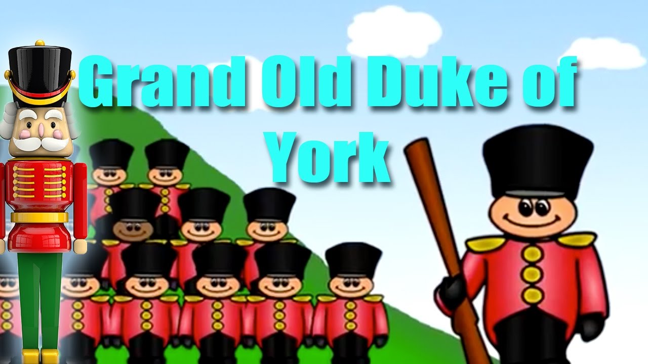 Grand Old Duke of York | Popular Nursery Rhymes | Children Songs ...