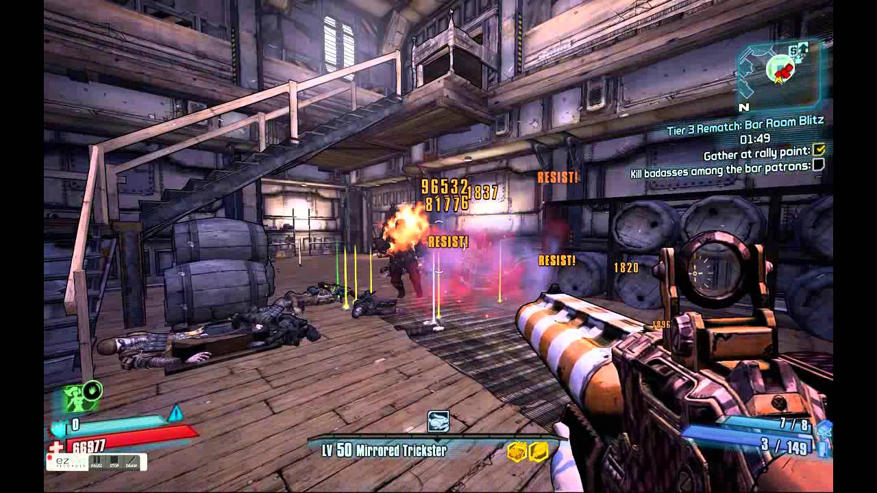 Borderlands 2 Flame of The Firehawk BUILD - YouTube