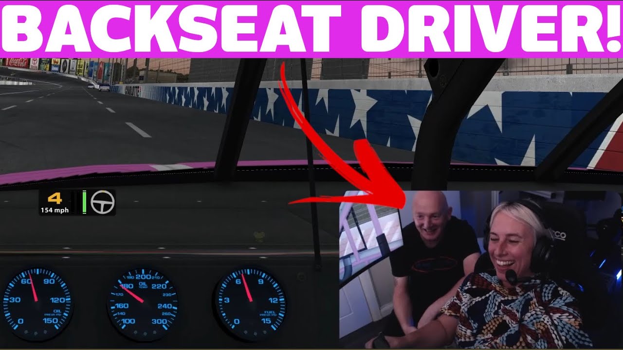 I tried the Pick up Cup on iRacing & Backseat drivers don't help! I ...