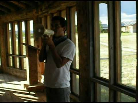 Milo singing the Australian national anthem - Res Life Montana '09 ...