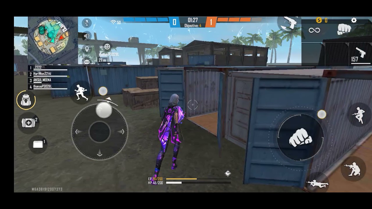 FREE Fire cs ranked rank push😀 - YouTube