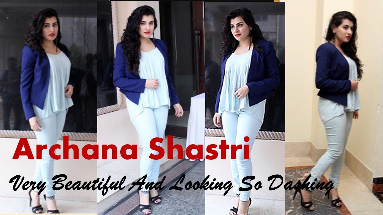 Archana Shastri Very Beautiful And Looking So Dashing - YouTube
