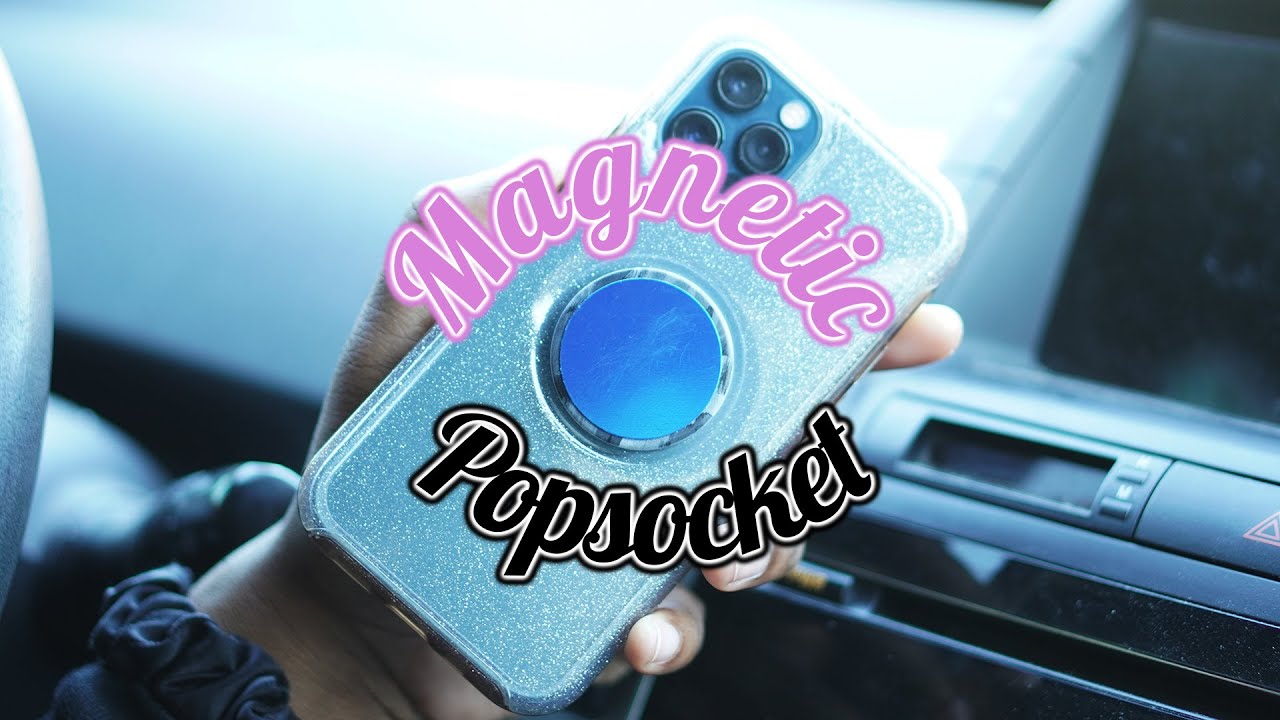 Making A Magnetic Popsocket | DIY Popsocket | Olivia Henry - YouTube