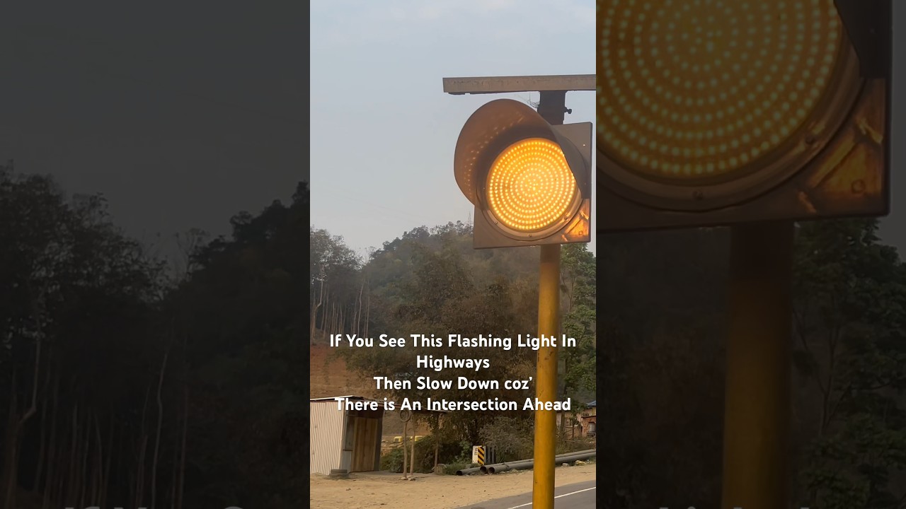 Highways Flashing Light Meaning #automobile #safety #rules #shorts ...