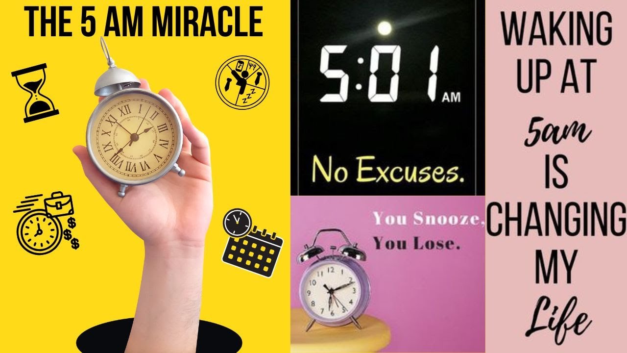 The Magic of 5 AM: | How Waking Up at 5 AM Transformed My Life – And It ...