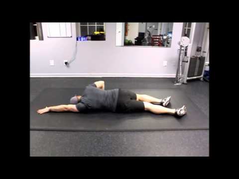 Shoulder Flexion Stretch armpit flatten Tutorial - YouTube